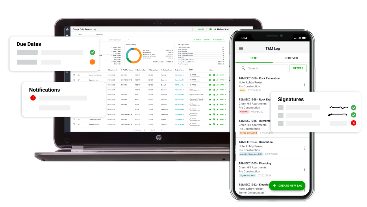 Construction Change Orders | Change Order Requests | Clearstory