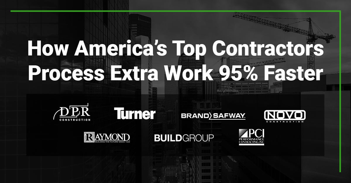 How America's Top Contractors Process Extra Work 95% Faster